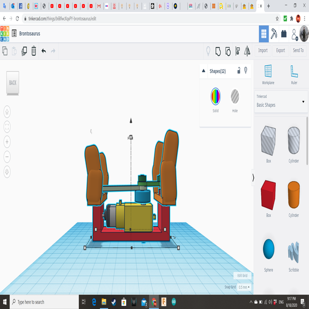 Tinkercad Robotics for School: Create TWO Walking Machines! - Tinkercad