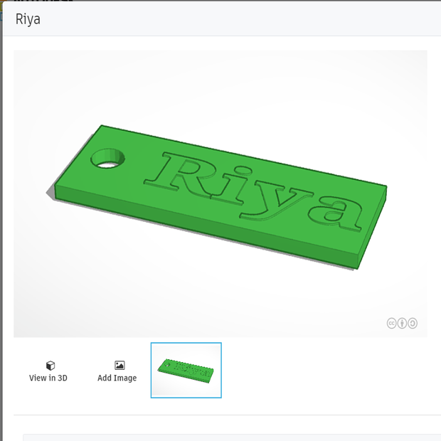 The Project Is Making Key Chain of the Students Name Using Tinkercad ...