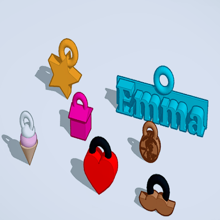How to Make 3D Charms - Tinkercad