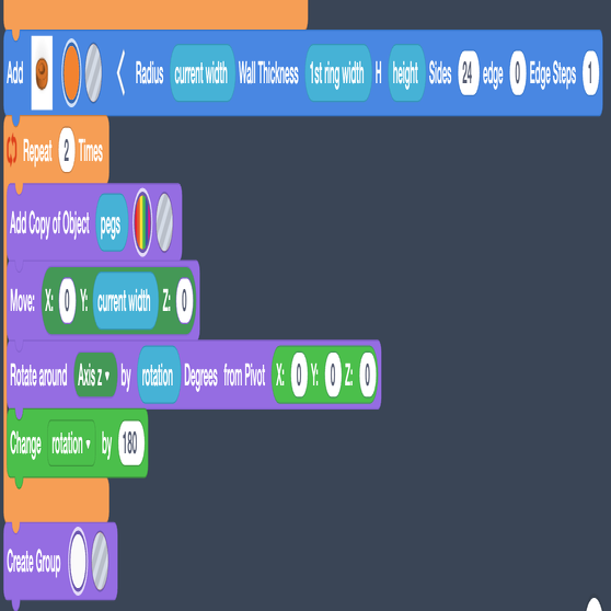 Make a Fidget/Gyro-Keychain With Code Using Tinkercad Codeblocks ...