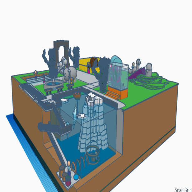 Landscape Architecture- TinkerCAD Zoo Design Project - Tinkercad
