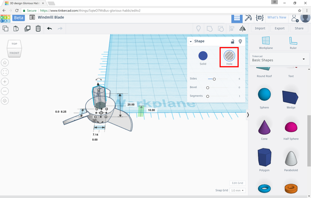 How to Design the Best Wind Farm Blade in Tinkercad - a STEM Challenge ...