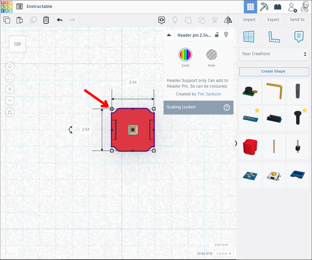 Making a Game Box [Tim's Racer] - Tinkercad