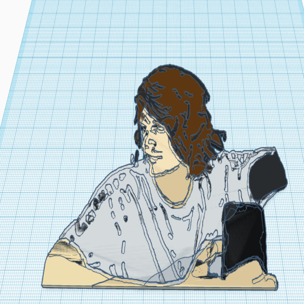 How to Make a Scribble Portrait With Tinkercad - Tinkercad