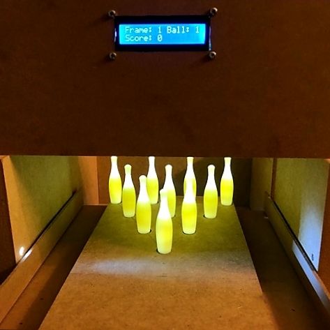 Tabletop Bowling Game - Tinkercad