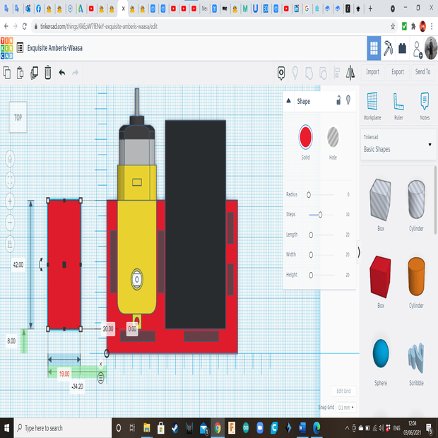 Tinkercad Robotics for School: Laser-cut Walking Machine! - Tinkercad
