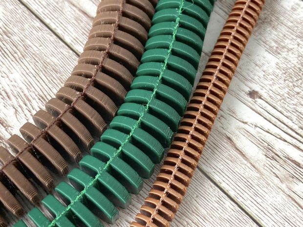 3D Printed Flexi Snake - Tinkercad