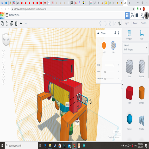 Tinkercad Robotics for School: Create TWO Walking Machines! - Tinkercad