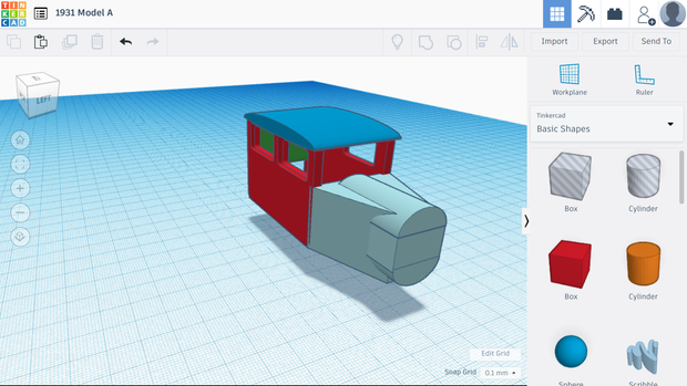 How to Make a Model a and Scene Using Tinkercad - Tinkercad