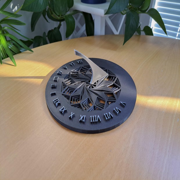 3D Printed Sundial - Tinkercad