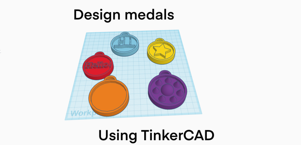 Design a Medal Using TinkerCAD (With Pictures) - Tinkercad