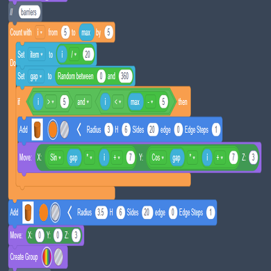 Circular Maze Generator (basic) - Tinkercad