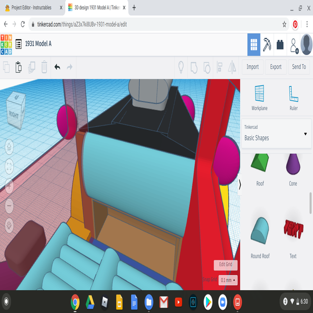 How to Make a Model a and Scene Using Tinkercad - Tinkercad
