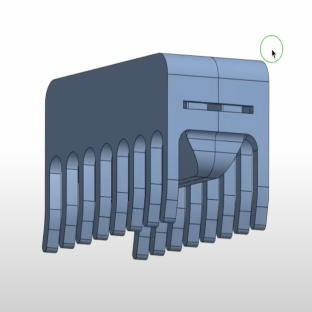 Scooter Bot - 3D Printed Vibrating Robot Toy - Tinkercad