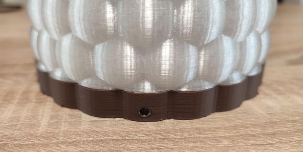 An Eye-Catching 3D Printed Hexagonal Cells LED Lamp - Tinkercad