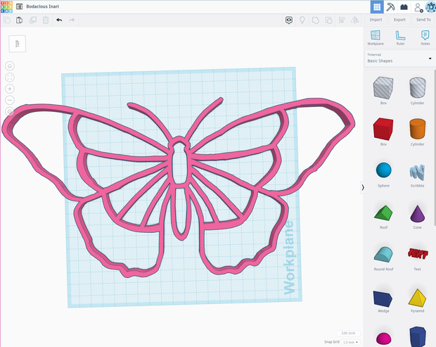 3D Printed Faux Stained Glass With Resin - Tinkercad