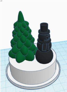 3D Print Your Own Snowglobe - Tinkercad
