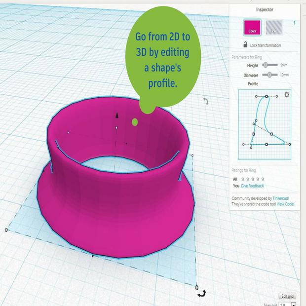 How To Teach The Language Of 3d Modeling And Design Tinkercad