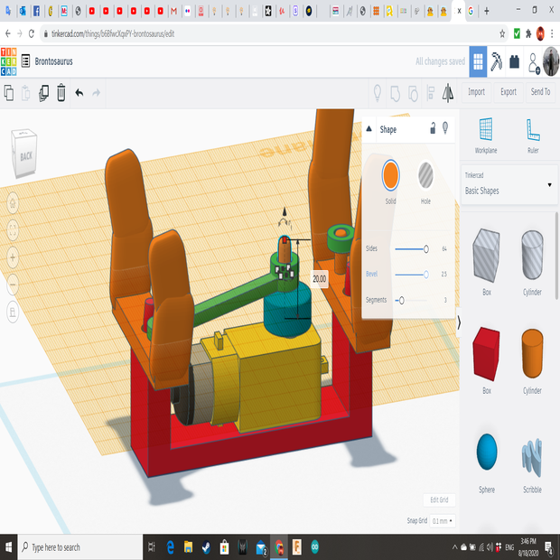 Tinkercad Robotics for School: Create TWO Walking Machines! - Tinkercad