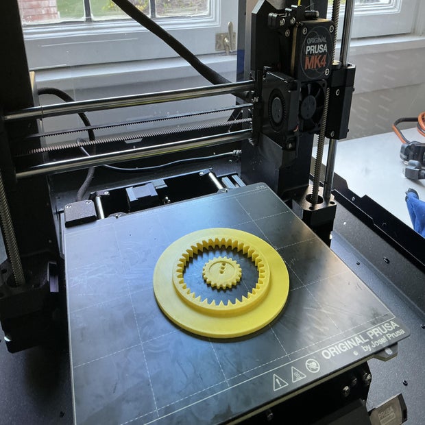 3D Printed Spirograph - Tinkercad