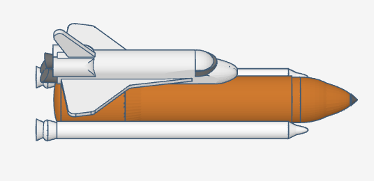 Tinkercad Space Shuttle - Tinkercad