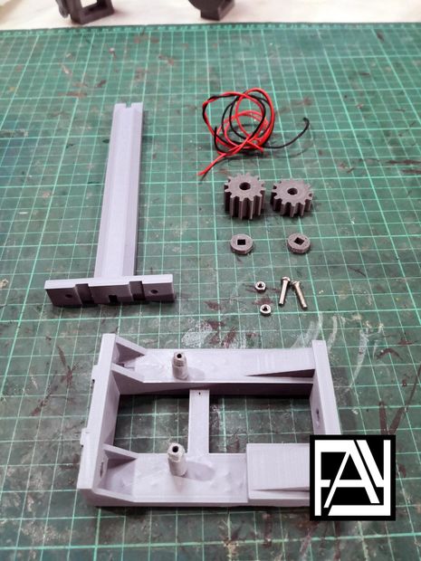 ATAT Motorized Automata - Tinkercad