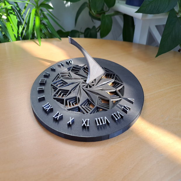 3D Printed Sundial - Tinkercad