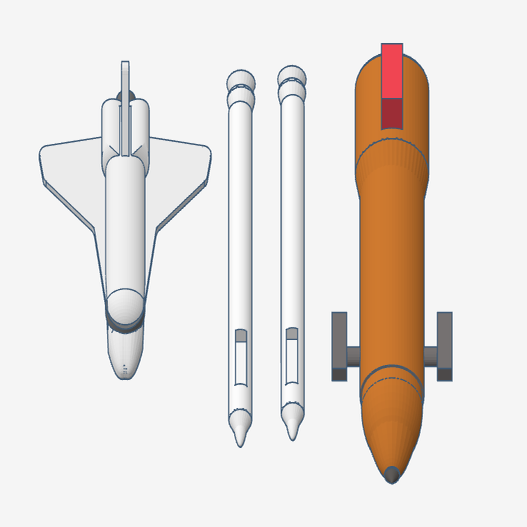 Tinkercad Space Shuttle - Tinkercad