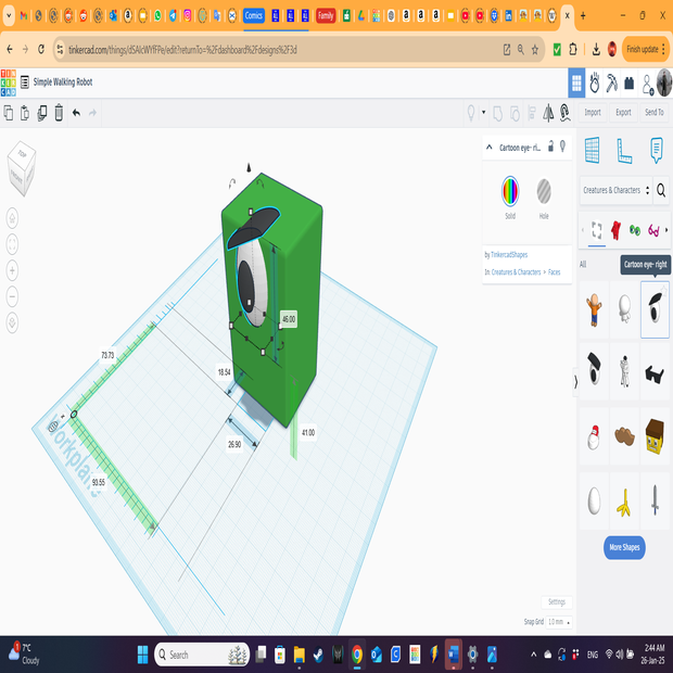 Tinkercad Robotics for School: SIMLAB KOMBAT! (virtual Walking Robots ...