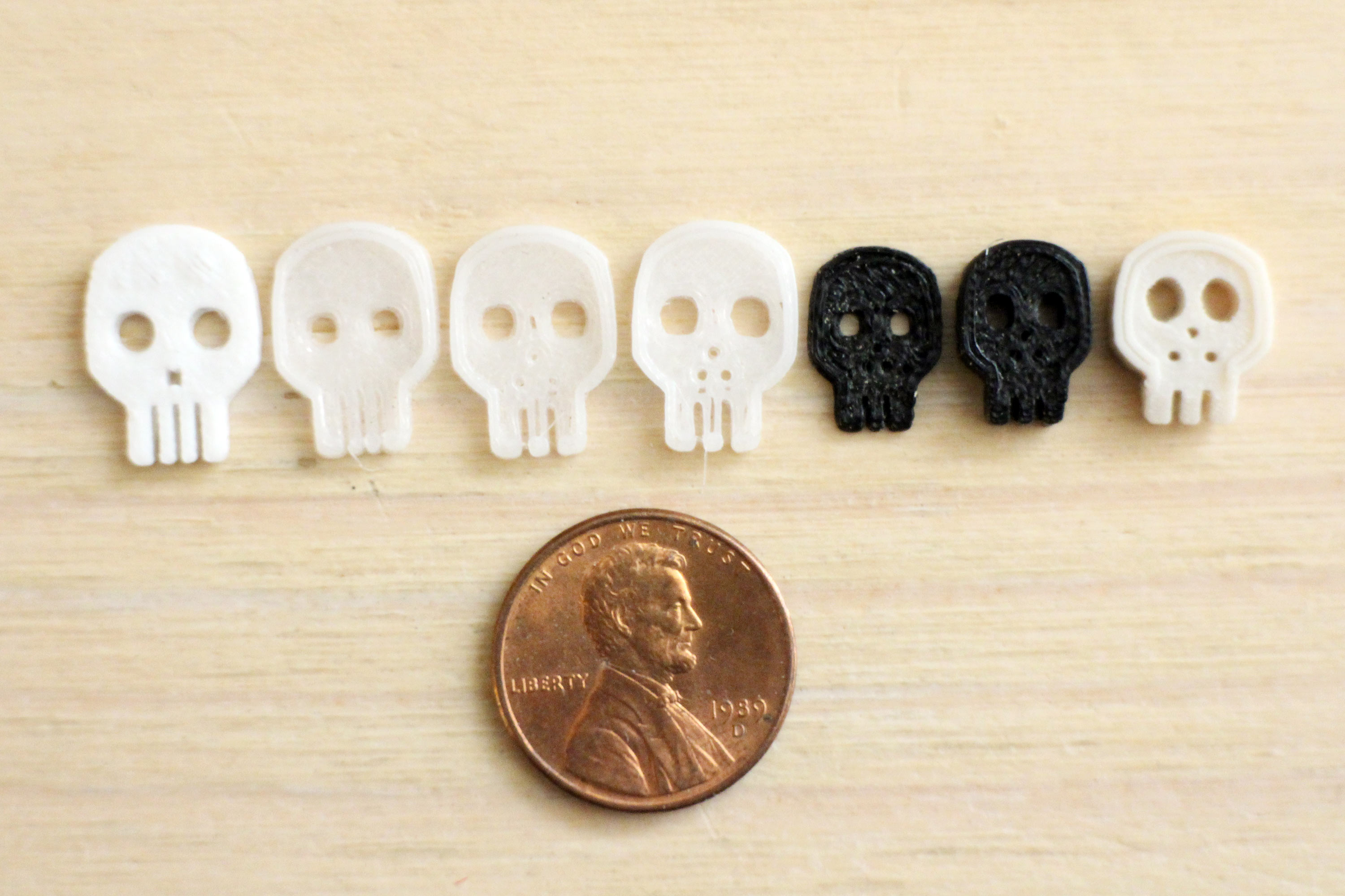 Skull Buttons - Tinkercad