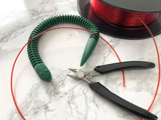 3D Printed Flexi Snake - Tinkercad