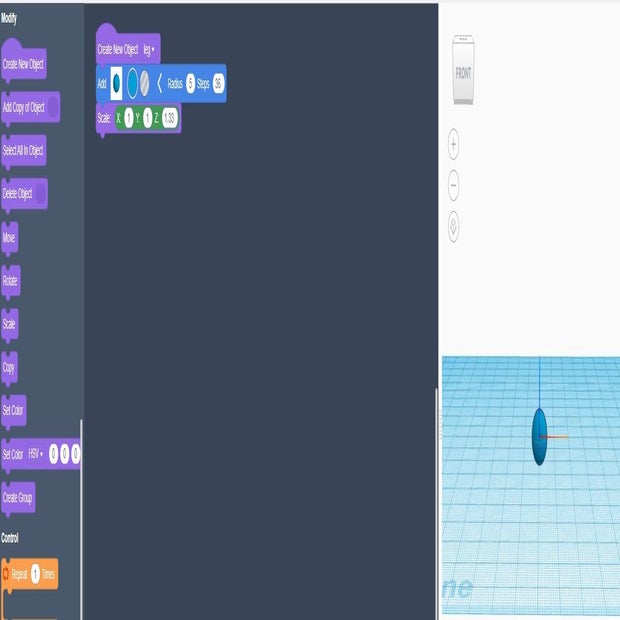 Among Us Character With Tinkercad Code Blocks - Tinkercad