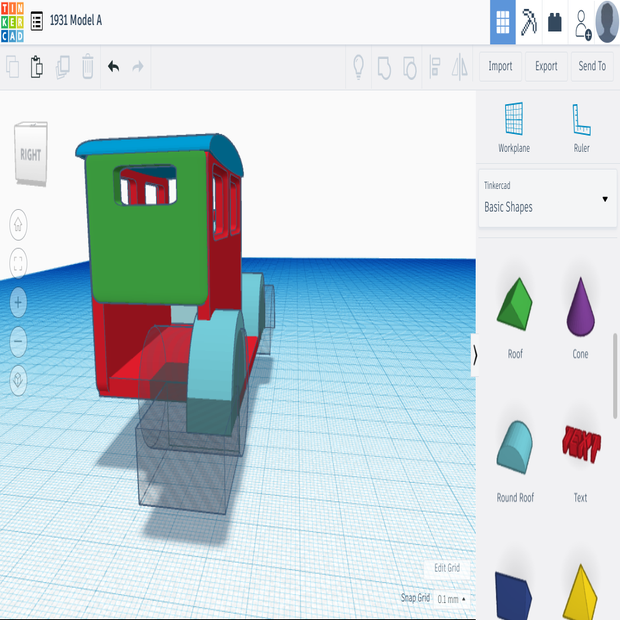 How to Make a Model a and Scene Using Tinkercad - Tinkercad