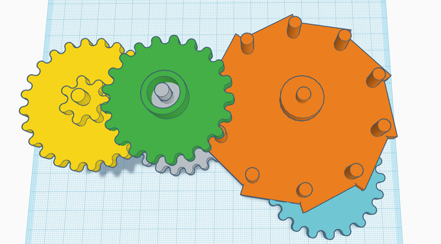 Wooden Clock Designed With Tinkercad - Tinkercad