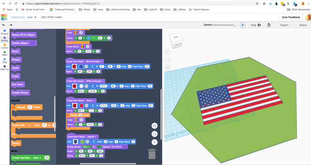 Badges With Tinkercad Codeblocks Tinkercad