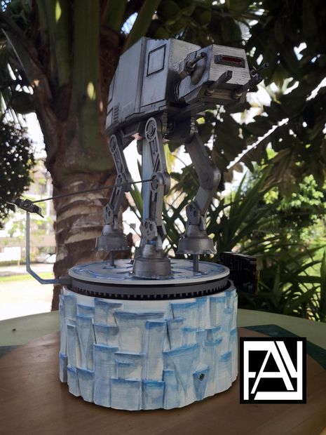 ATAT Motorized Automata - Tinkercad