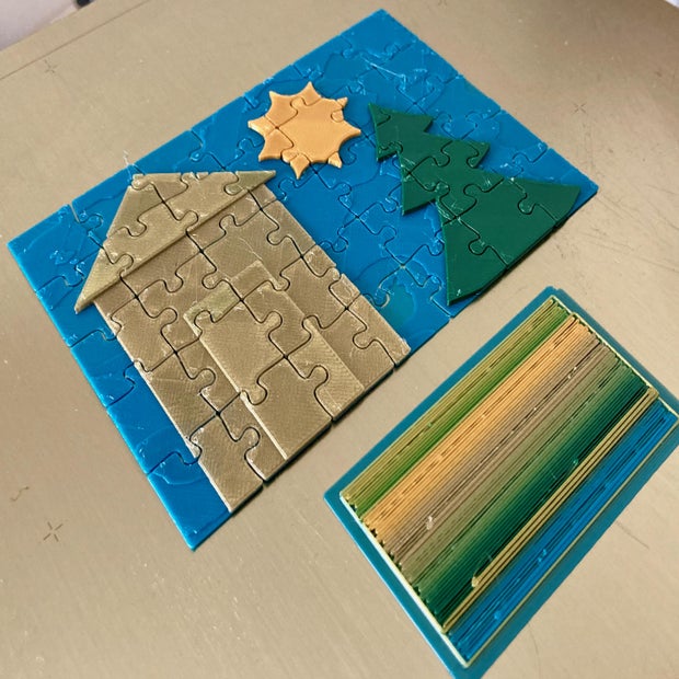3D Print Puzzle - Tinkercad