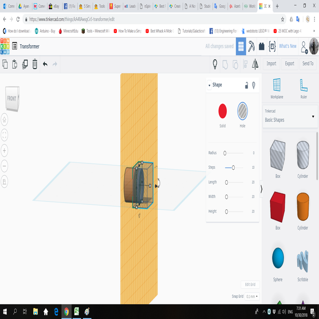 Creating a Transformer With Tinkercad - Tinkercad