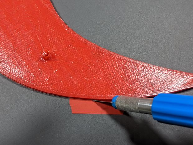 3D Printed Futuristic Space Age Wall Clock - Tinkercad