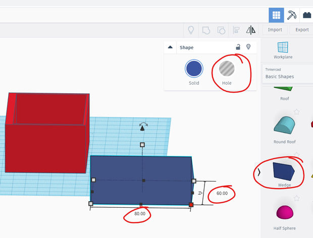 Small Magnetic Storage Box/tray - Tinkercad