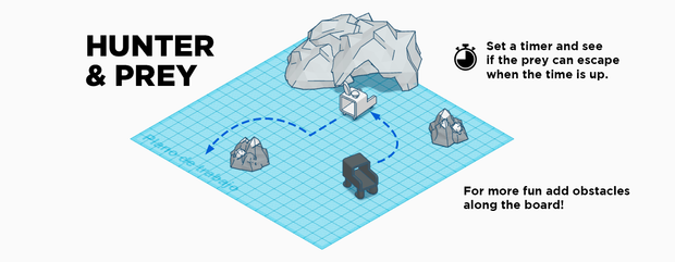 Evolution Games: Building Creatures With Basic Electronics - Tinkercad