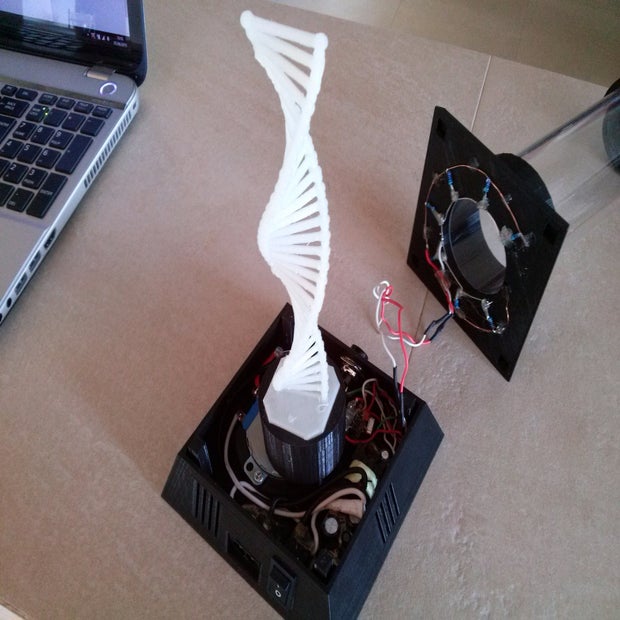 3D Printed DNA Lamp - Tinkercad
