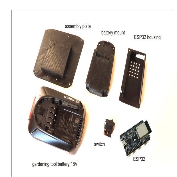 Servo Shoulder Support (Partial Exoskeleton) - Tinkercad