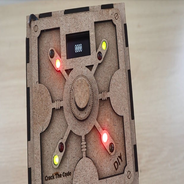 Crack The Code Game Arduino Based Puzzle Box Tinkercad