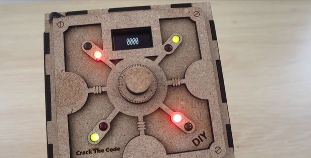 Crack The Code Game Arduino Based Puzzle Box Tinkercad