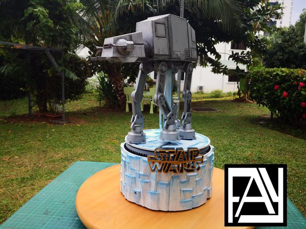 ATAT Motorized Automata - Tinkercad