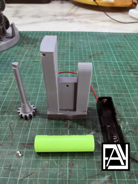 ATAT Motorized Automata - Tinkercad