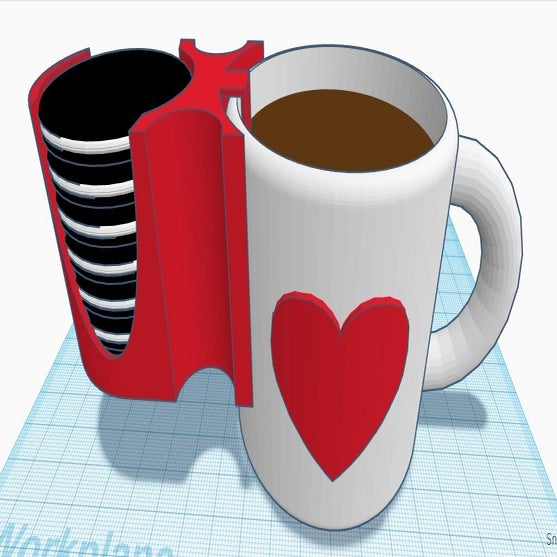 Oreo Holder - Tinkercad