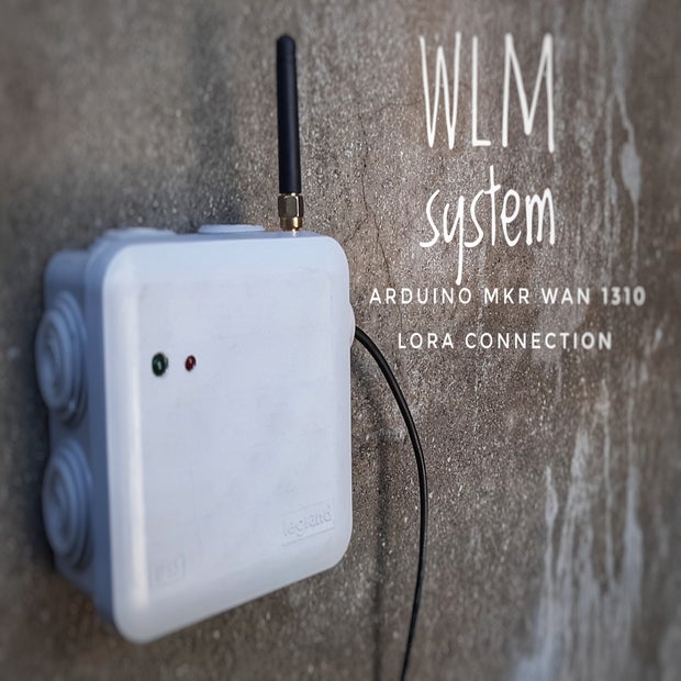 Water Level Monitoring System Tinkercad