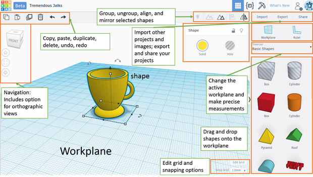 Kinetic Spinners & Rigid Transformations - Tinkercad